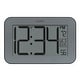 La Crosse Technology 513-02927 Large 4-Inch Time Atomic Digital Clock ...