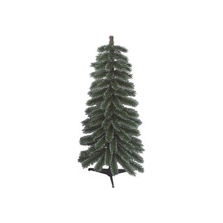 Transpac Artificial 47 in. Green Christmas Queen Cypress Tree - Bed ...