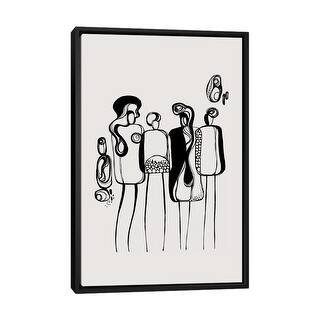 iCanvas "Pod People IV" by Soul Curry Art & Illustrations Framed Canvas ...