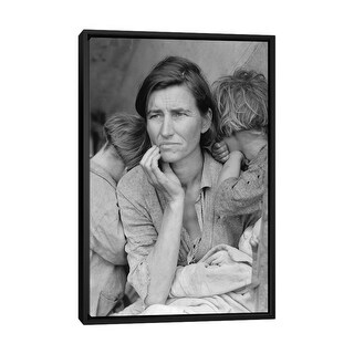 iCanvas "Destitute Pea Pickers In Nipoma, California, 1936" by Dorothea ...