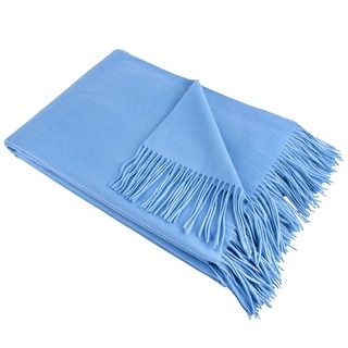 Warm and Soft Baby Blue Throw Blanket - Bed Bath & Beyond - 41886469