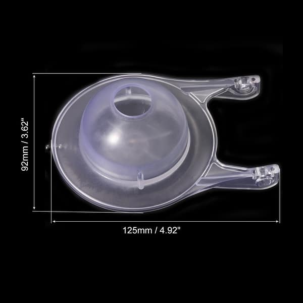 Toilet Stopper Flapper, 2pcs Fit 3" Flush Valve Toilet, Transparent ...