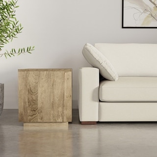 Simpli Home Lockhart SOLID MANGO WOOD 20" Wide Contemporary Side Table ...