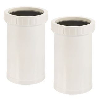 2Pcs 110mm ID Pipe Fitting Coupling Adapter PVC Straight Extension ...