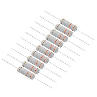 20Pcs 5W 0.33 Ohm Tolerance Carbon Film Resistor, Axial Resistors Kit ...