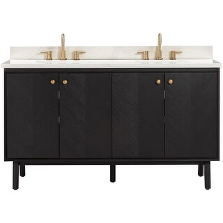 Avanity ADELE-VS61 Adele 61" Free Standing Double Basin Vanity Set ...