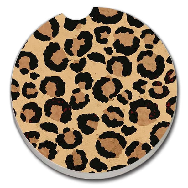 leopard coasters