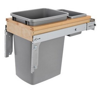 Rev-A-Shelf 35Q Top mount Waste Container w/Soft-Close -1.5 - Bed Bath ...