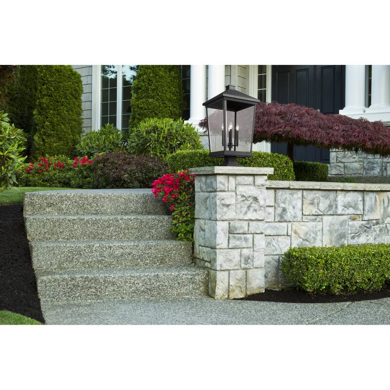 Z-Lite Beacon 4 Light 32" Tall Outdoor Pier Mount Post Light ...