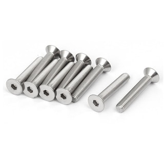 M5x30mm 316 Stainless Steel Countersunk Flat Head Hex Socket Cap Screw ...
