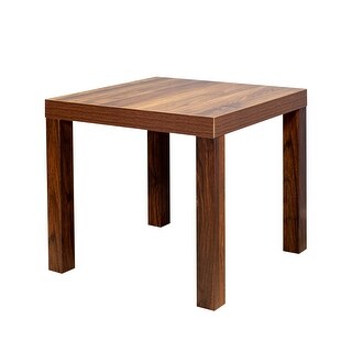 1 Piece Simple End Table Square Side Table Modern Coffee Table in ...