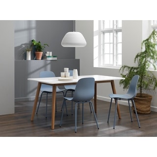 Rye Studio PVC Chairs with Matching Steel Legs, Set of 2 - Bed Bath ...