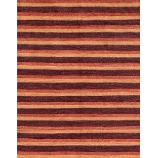 Ahgly Company Machine Washable Abstract Bright Orange Area Rugs - Bed ...