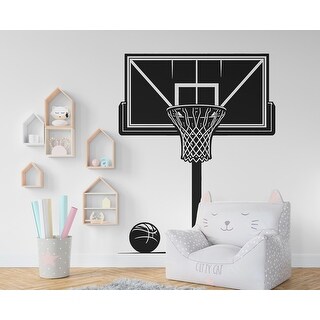 Basketball Hoop wall decal Hoop wall art Sport Wall Decal - Bed Bath ...