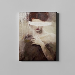 Vision Hidden Woman Figurative Canvas Wall Art - Bed Bath & Beyond ...