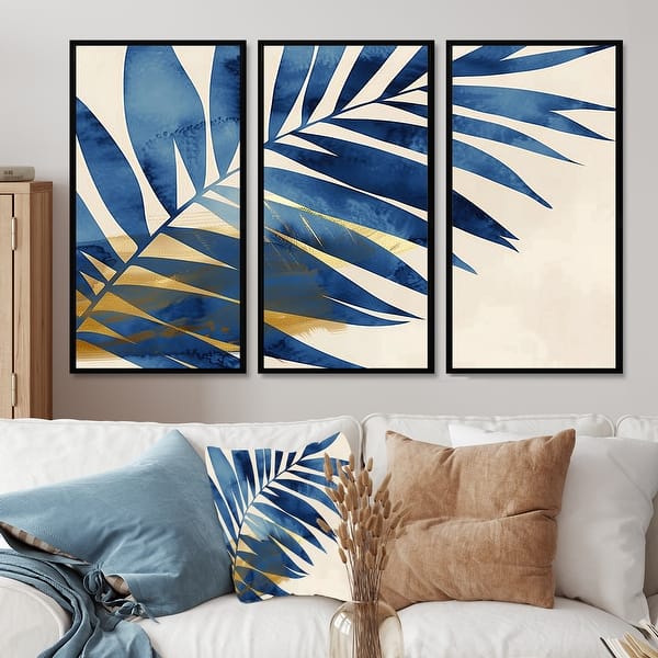 palm leaf canvas