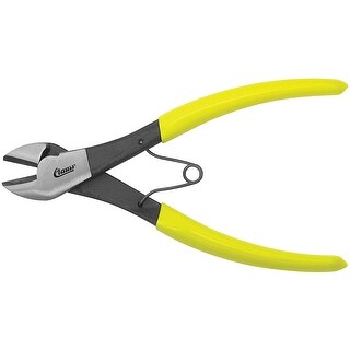 7" Hot Forged Wire Cutting Diagonal Plier - Yellow - 10"L x 4.5"W x 1"H ...