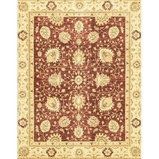 Ahgly Company Machine Washable Abstract Mustard Yellow Area Rugs - Bed ...