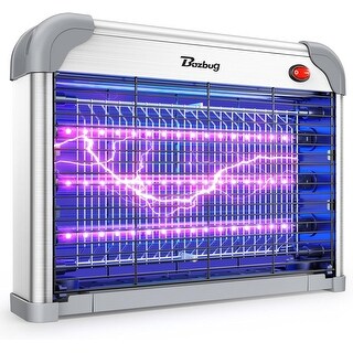 LED Bug Zapper Indoor, 3800V Powerful Electric Mosquito Zapper - Bed ...