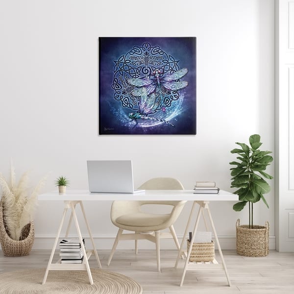 celtic dragonfly design