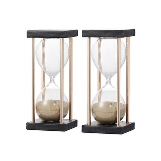 A&B Home Set of 2 Stanley 15-Minute Hourglasses - Bed Bath & Beyond ...
