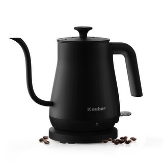 Electric Kettle, 100% Stainless Steel Tea Kettle, Electric Gooseneck ...