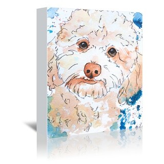 Americanflat - 8" x 10" Samson The Doodle by Allison Gray Wrapped ...