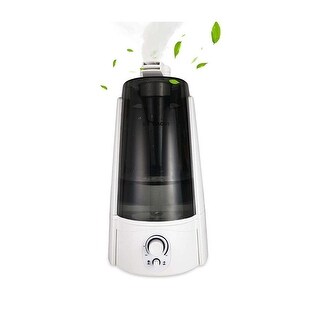 5L Black Silent Ultrasonic Cool Mist Humidifier with Auto Shut-off ...