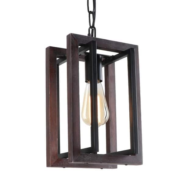 Anmytek Rustic Farmhouse Pendant Light Fixtures 1 Light Industrial