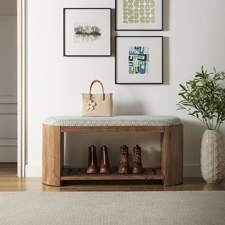 Ashby 45" Geometric Upholstered Bench by Modway - Bed Bath & Beyond ...