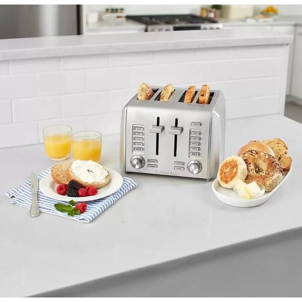 Cuisinart RBT-1350PCFR 4 Slice Metal Toaster - Certified Refurbished ...