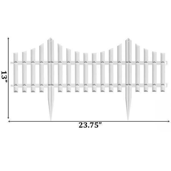 Garden Border Edgings Picket Fence, High Quality Fencing for Gardens ...