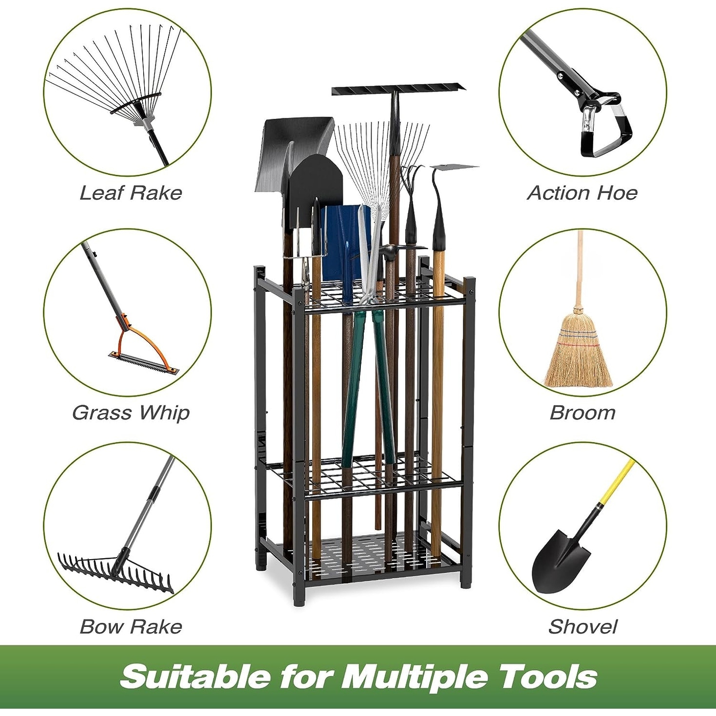 tool rack garden