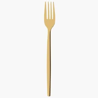 Gold Colored Stainless Steel Fork - Service for 12 - Bed Bath & Beyond ...