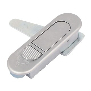 83mm Length Metal Push Button Pop Up Plane Type Security Lock Silver ...