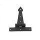 Black Iron T Strap Hinge 4" L Modern Hinge Rust Resistant Wooden ...