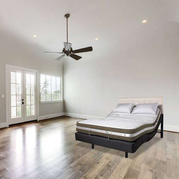 Bronze Power bed frame Black king bed Metal adjustable bed - On Sale ...