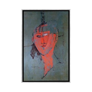 iCanvas "The Red Head, c.1915 " by Amedeo Modigliani Framed - Bed Bath ...