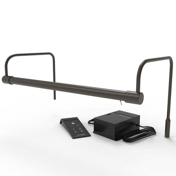 Cocoweb 16" Tru-Slim Hard Wired LED Art Light in Mahogany Bronze - 16 ...