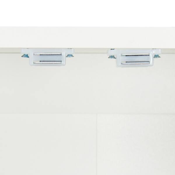 Modern White High Storage Wardrobe Kitchen Cabinet for Living Room - On ...