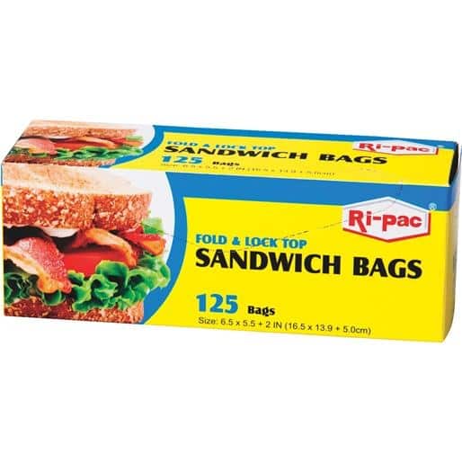 REGENT PRODUCTS CORP 125Ct Storage Bags 27125 Unit: EACH - Bed Bath ...