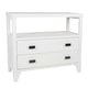 Wooden 2-Drawer Side Table with Shelf - Bed Bath & Beyond - 36044216
