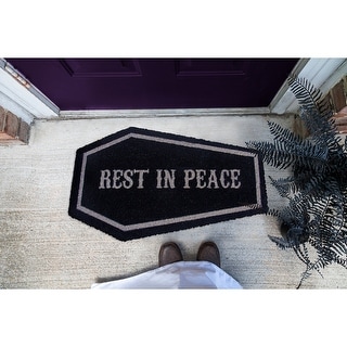 Entryways Rest in Peace Coir Doormat - Bed Bath & Beyond - 36183878