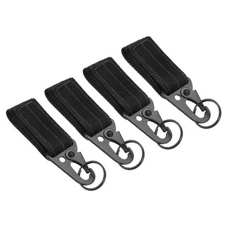 Belt Keeper Key Ring, 4Pcs Nylon Webbing Strap Gear Buckle Key Chain - 10cm - Bed Bath & Beyond ...