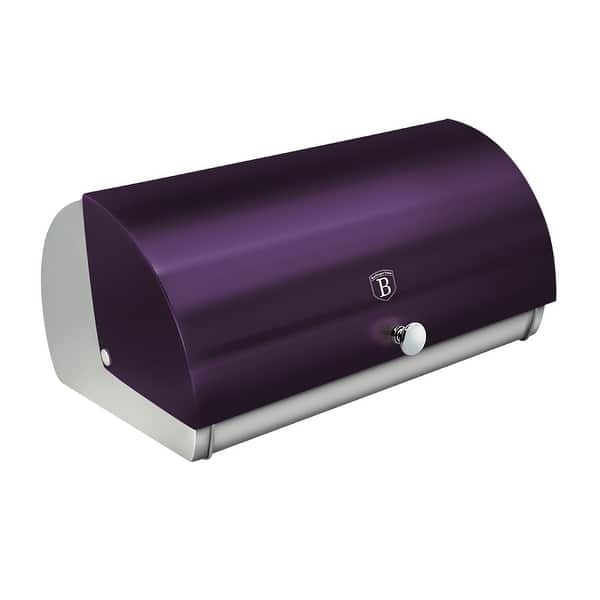 purple bread bins