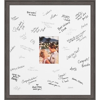 Florence Signature Mat Picture Frame - Autograph Photo Frame Guest Book ...