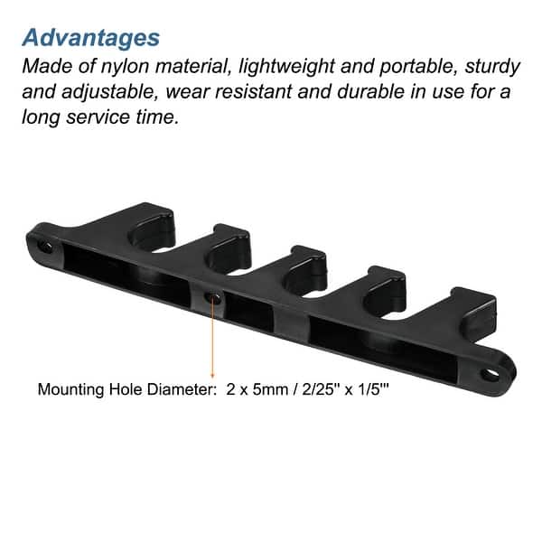 Chaise Adjustment Brackets 5 Position Lawn Yard Back Support Adjuster ...