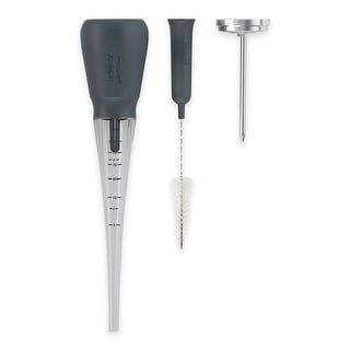 Joseph Joseph ThermoBaste 3-Piece Roasting and Basting Set, Black - Bed ...