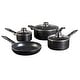 Basic Essentials 7 piece Aluminum Cookware Set - Bed Bath & Beyond ...