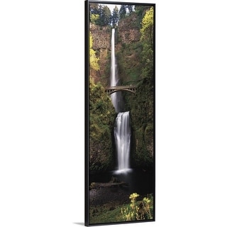 "Waterfall in a forest, Multnomah Falls, Columbia River Gorge ...